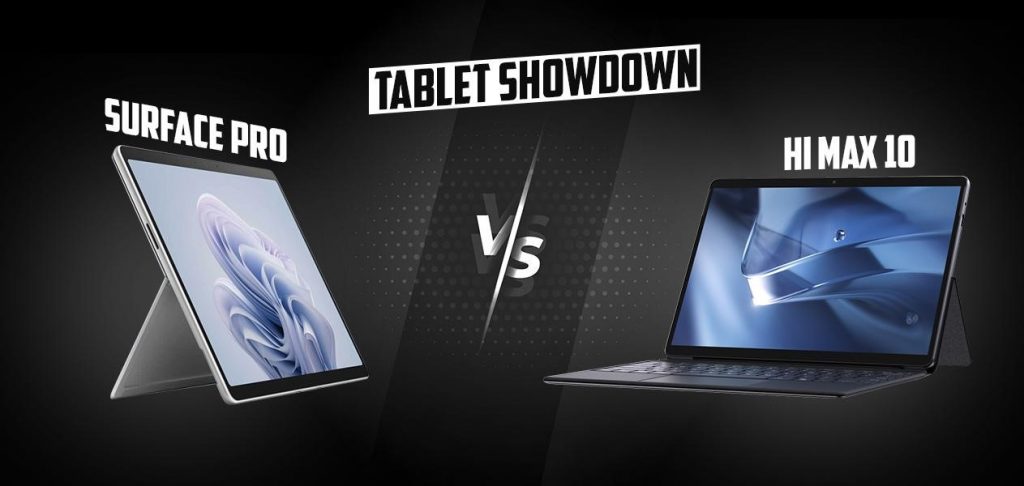 Chuwi Hi10 Max Vs Microsoft Surface 11 Pro Comparison in 2024