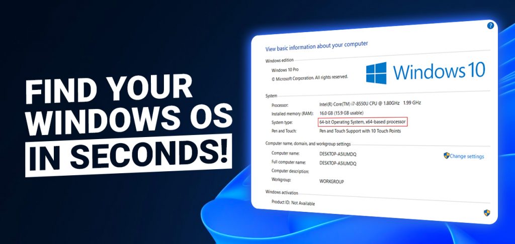 How to Find What Windows Operating System I Have?